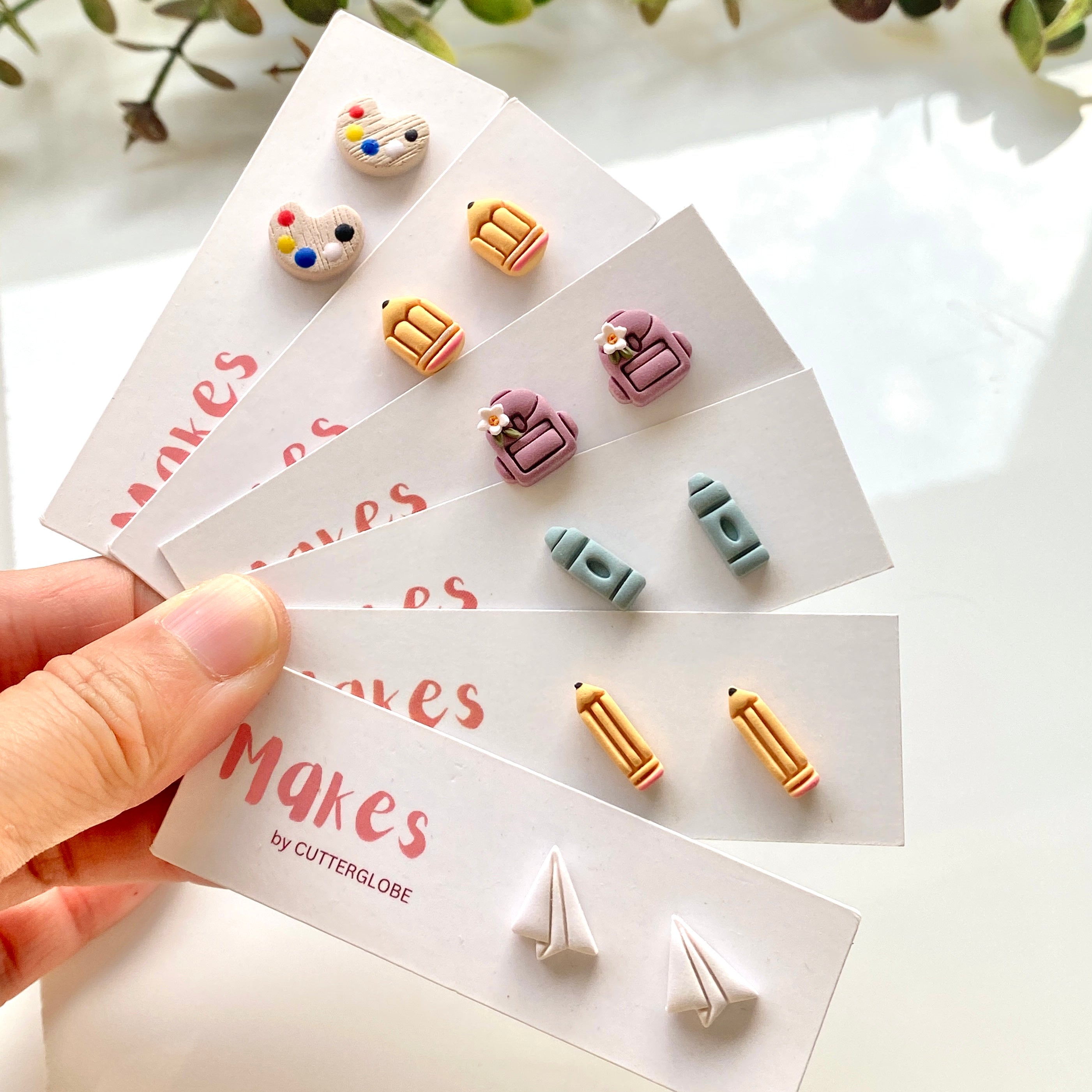 Back to School Studs (Assorted) – Cutterglobe