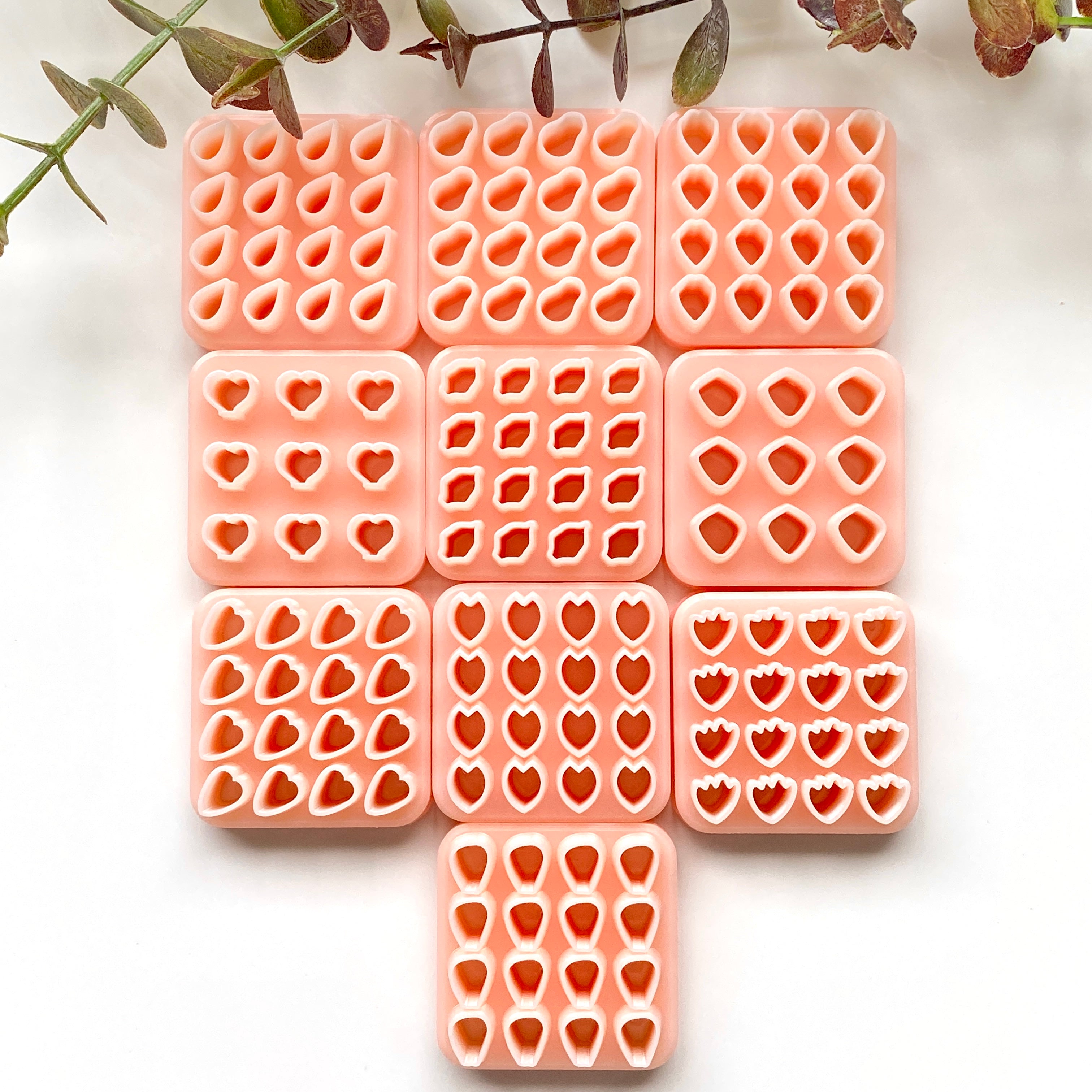 Petal Micro Cluster Cutters Bundle of 10 – Cutterglobe