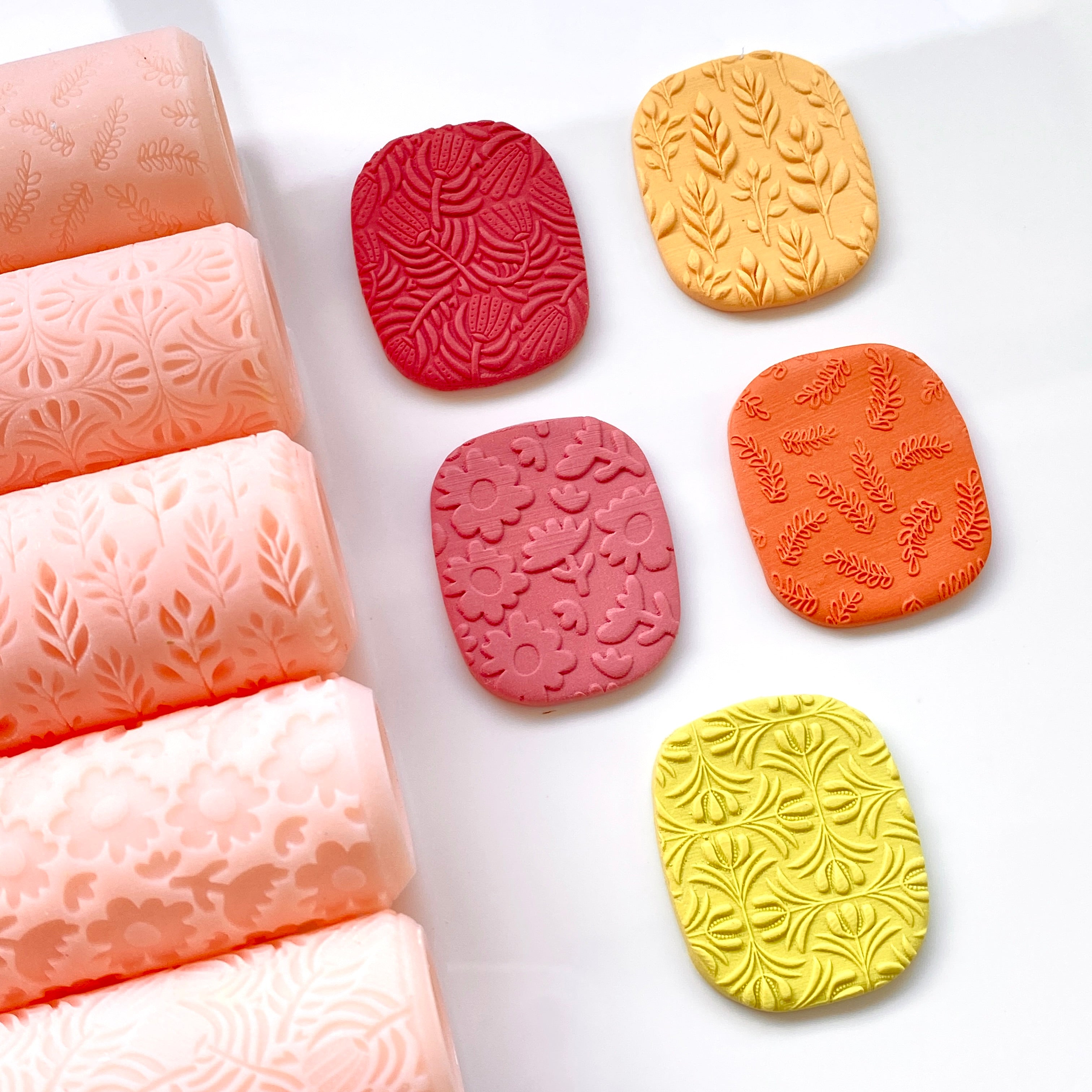 Spring B Texture Rollers Bundle of 5 – Cutterglobe