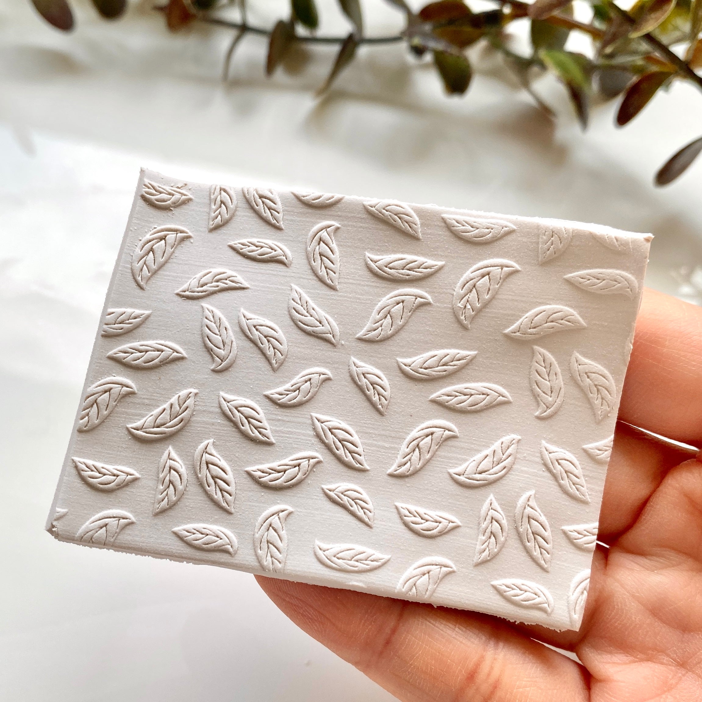 Long Indiv Leaves Texture Roller – Cutterglobe