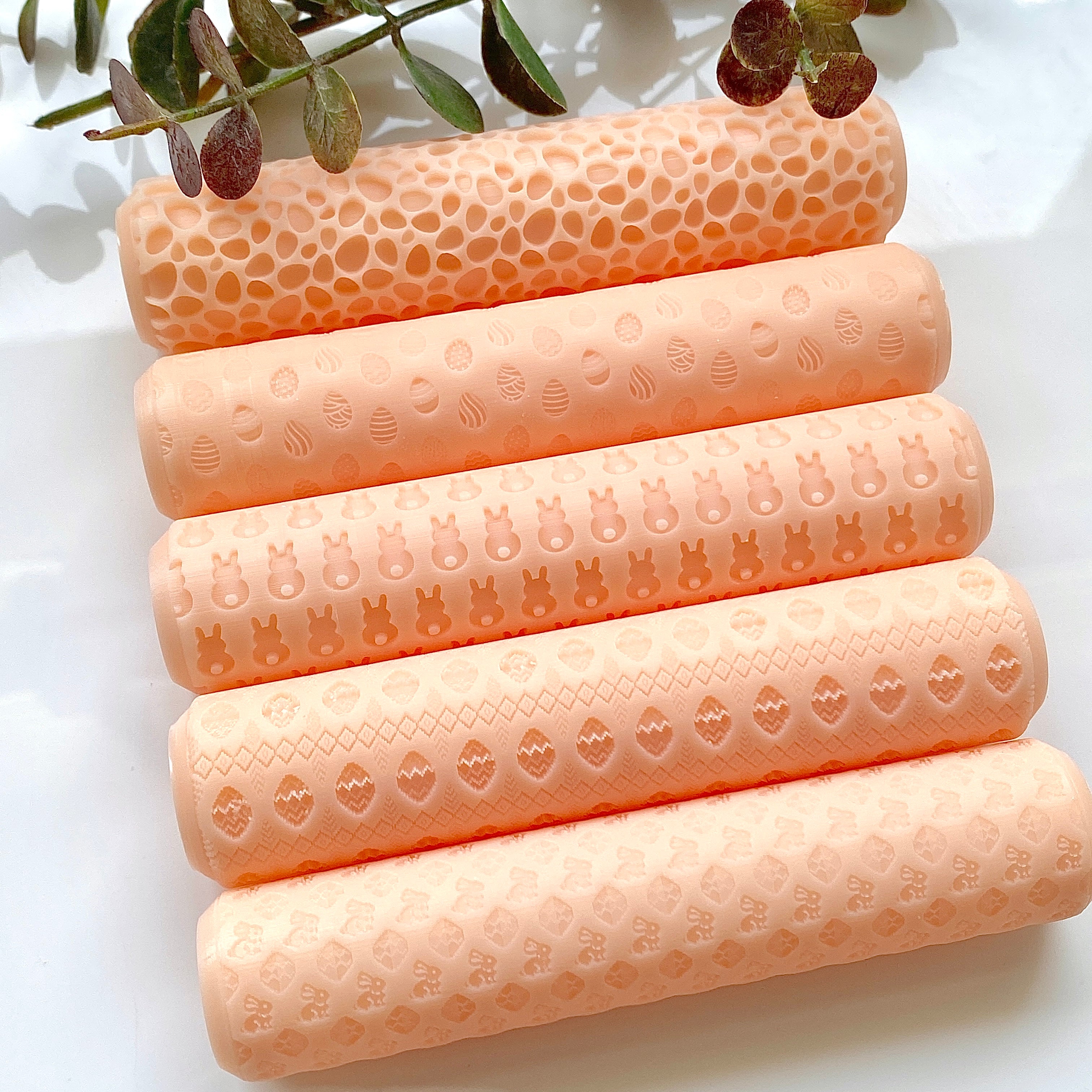 Easter 2025 Texture Rollers Bundle of 5 – Cutterglobe