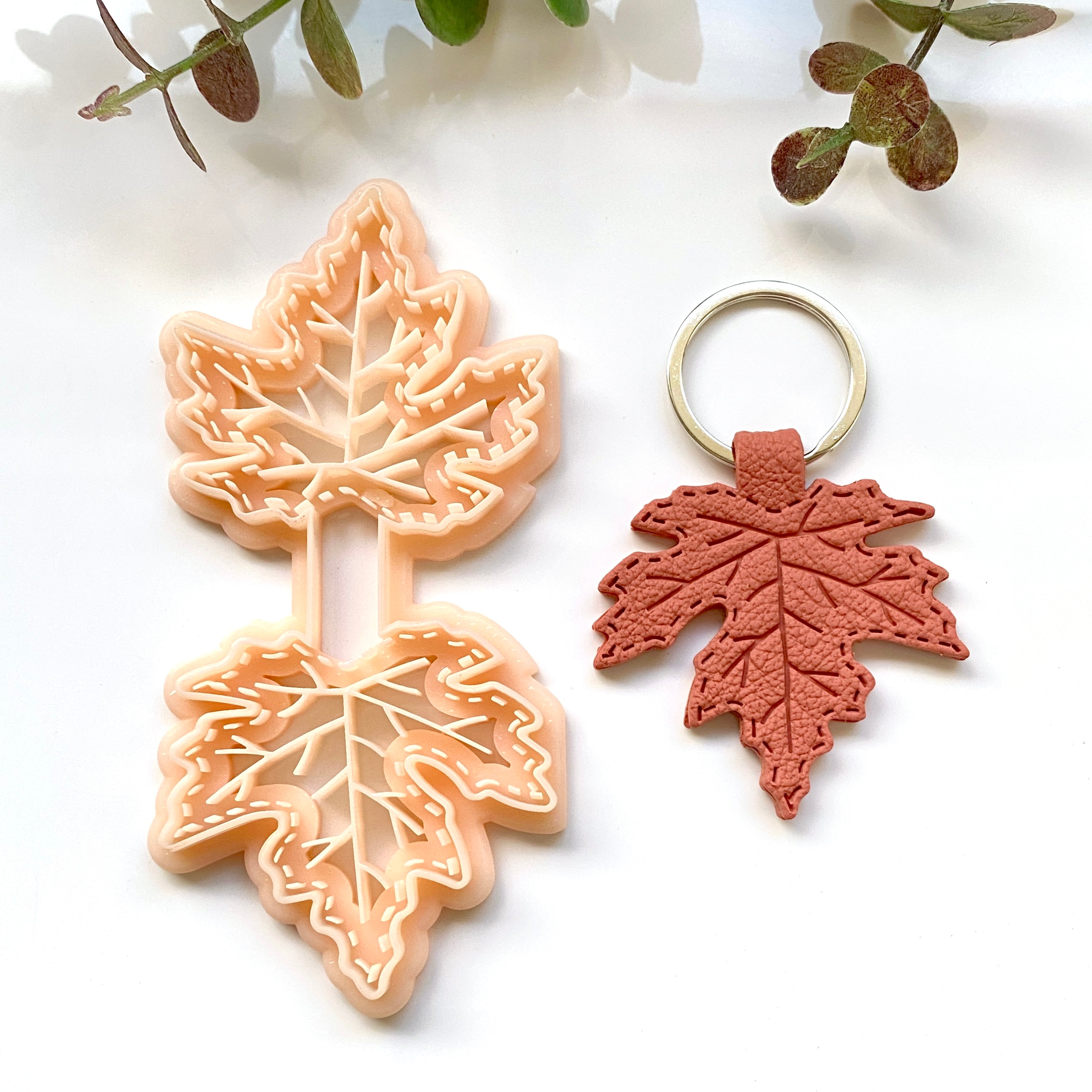 Maple Stitch Keychain Set – Cutterglobe