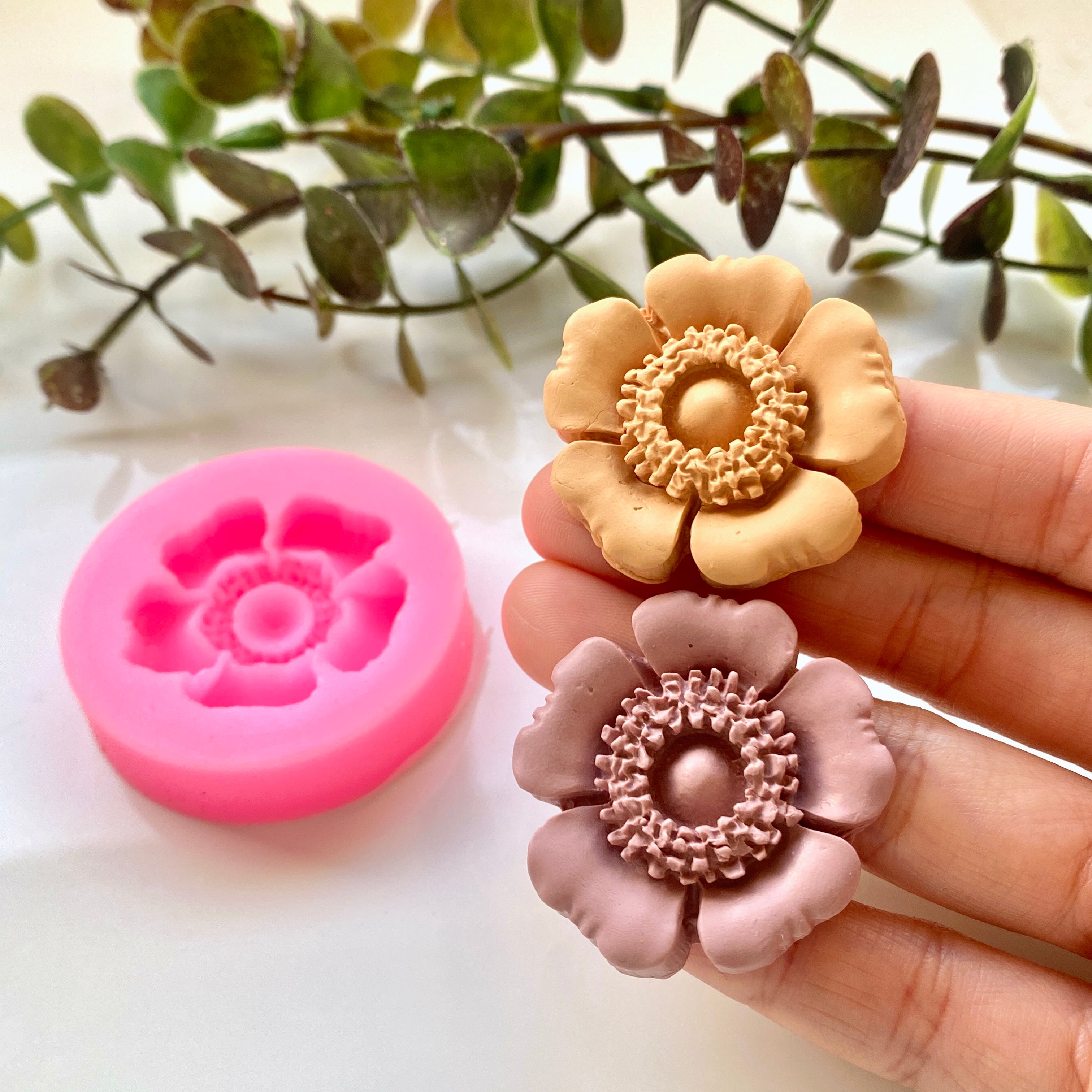 Thick 5-Petal Flower Mold – Cutterglobe
