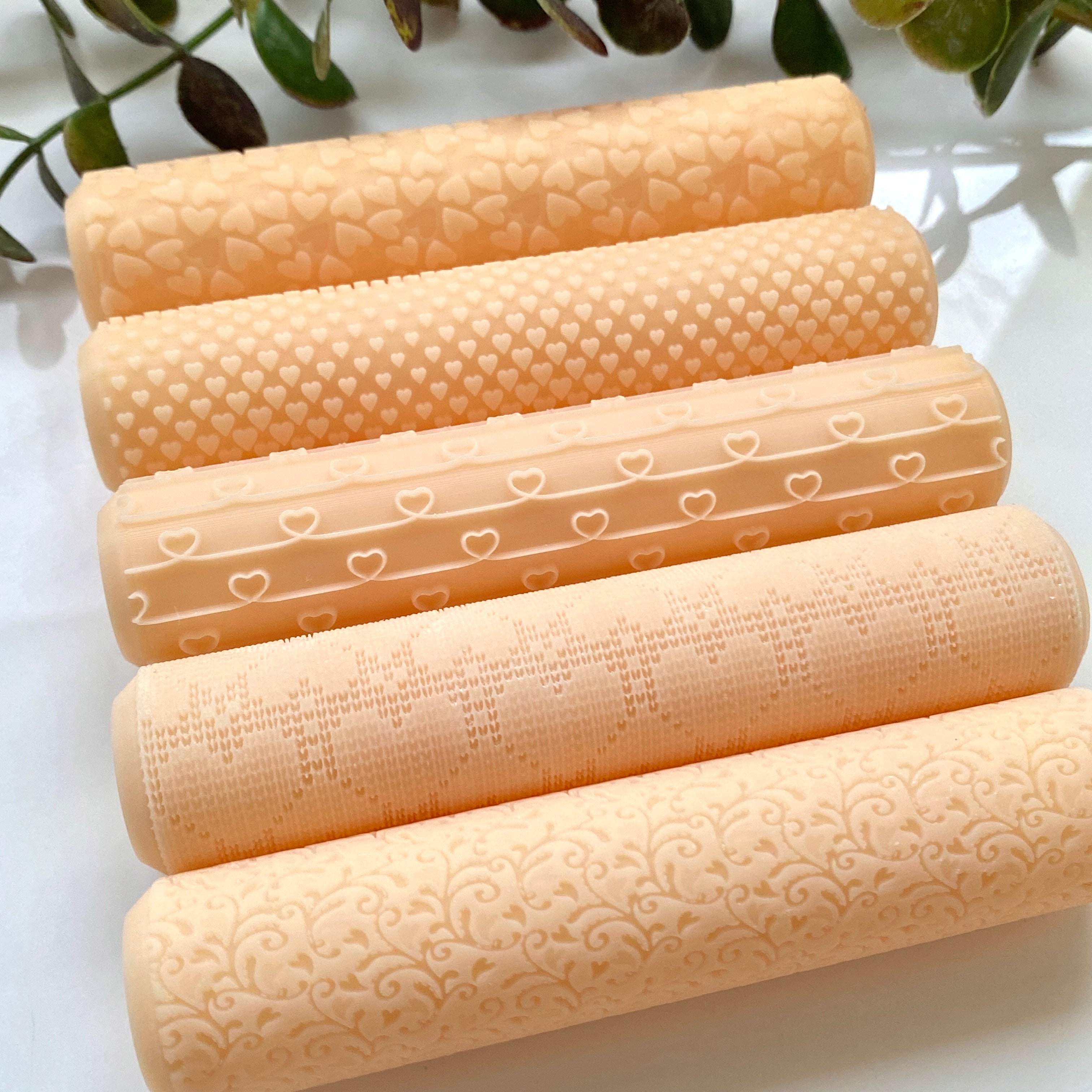 Valentine’s 2025 Texture Rollers Bundle of 5 – Cutterglobe