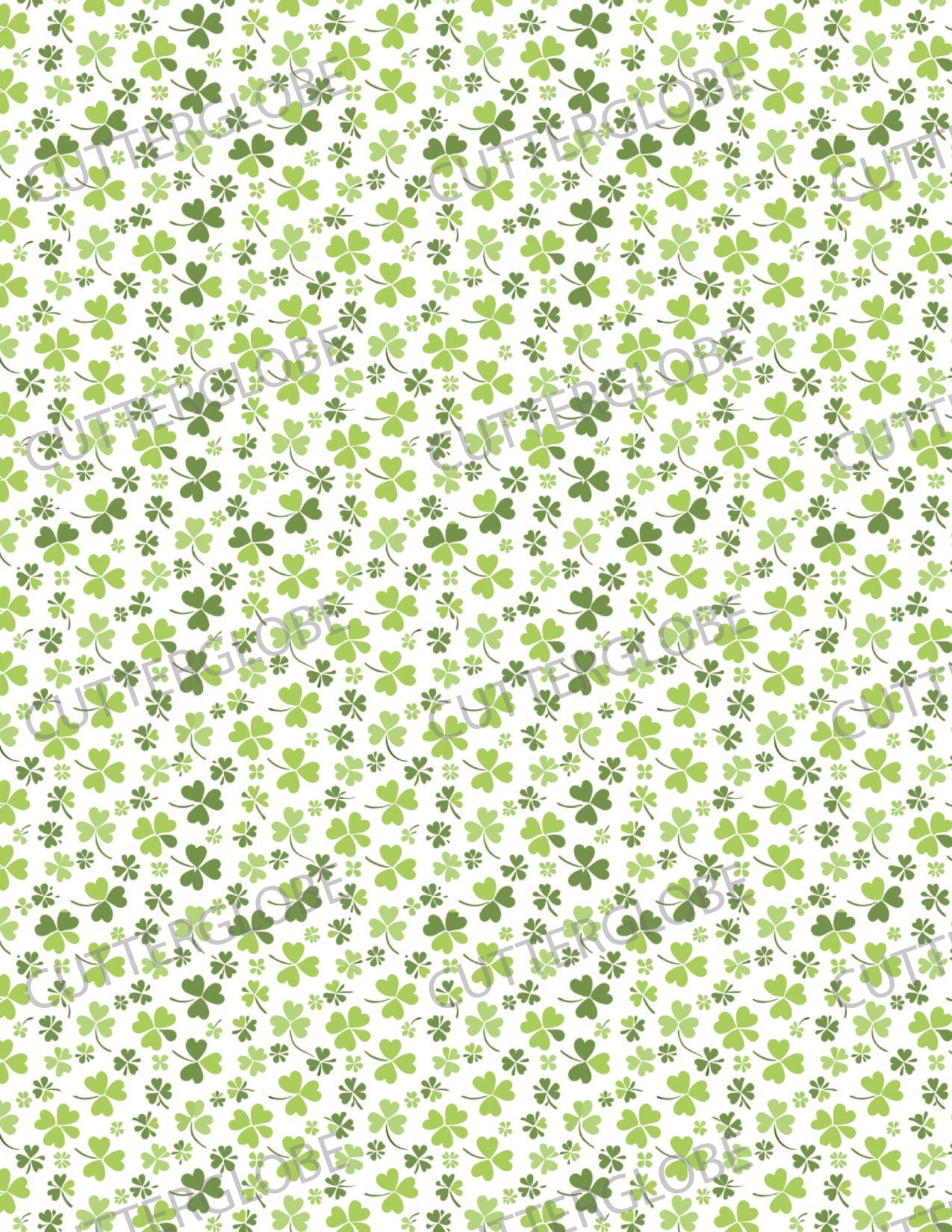 Leaf 027 Transfer (Disjointed Clover) – Cutterglobe