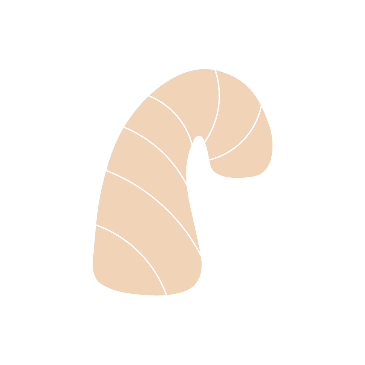 Chonky Candy Cane Stud – Cutterglobe