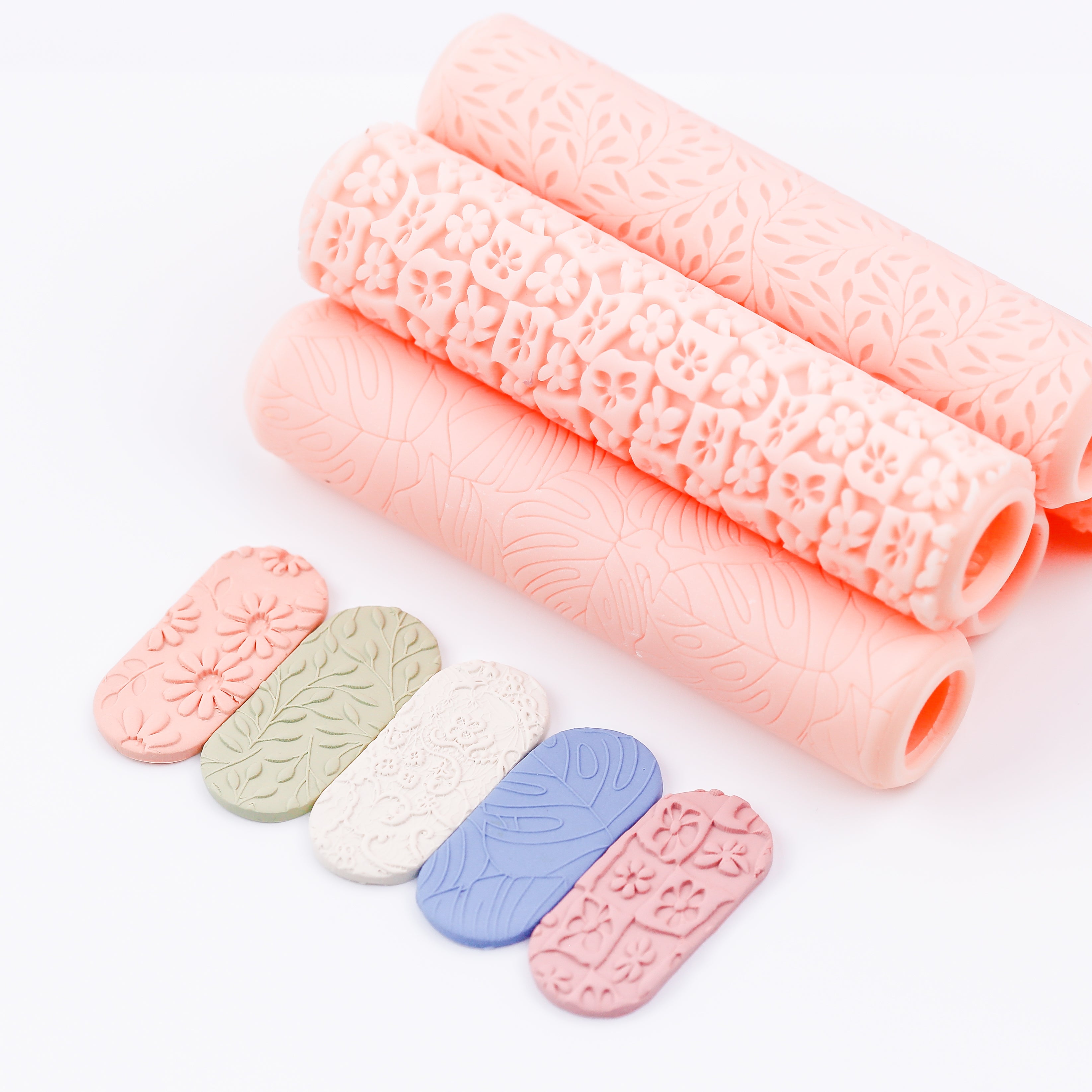 Botanical B Texture Roller Bundle Of 5 Cutterglobe