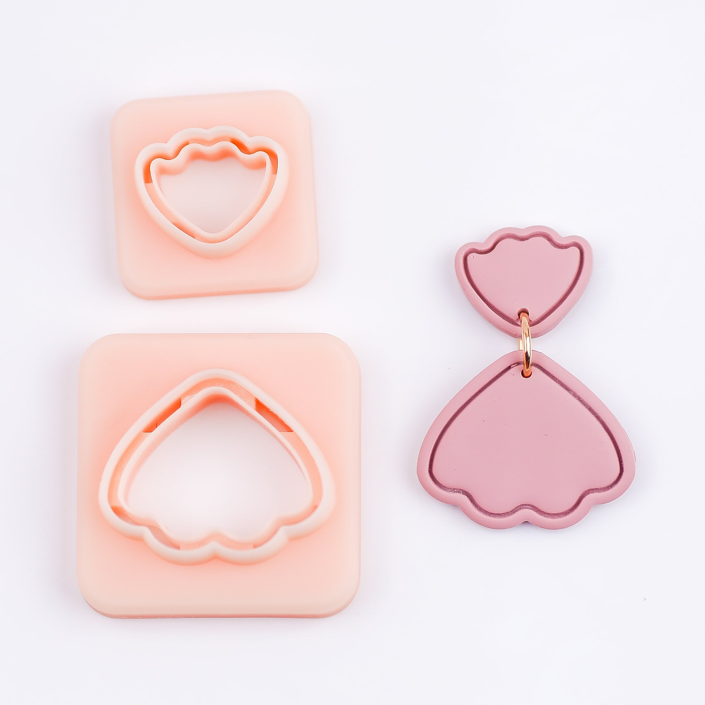 Scallop Floral Set – Cutterglobe