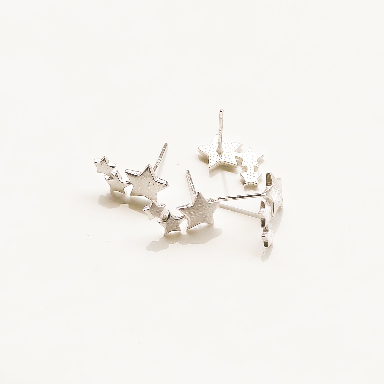 Triple Stars Studs (2 pcs) – Cutterglobe