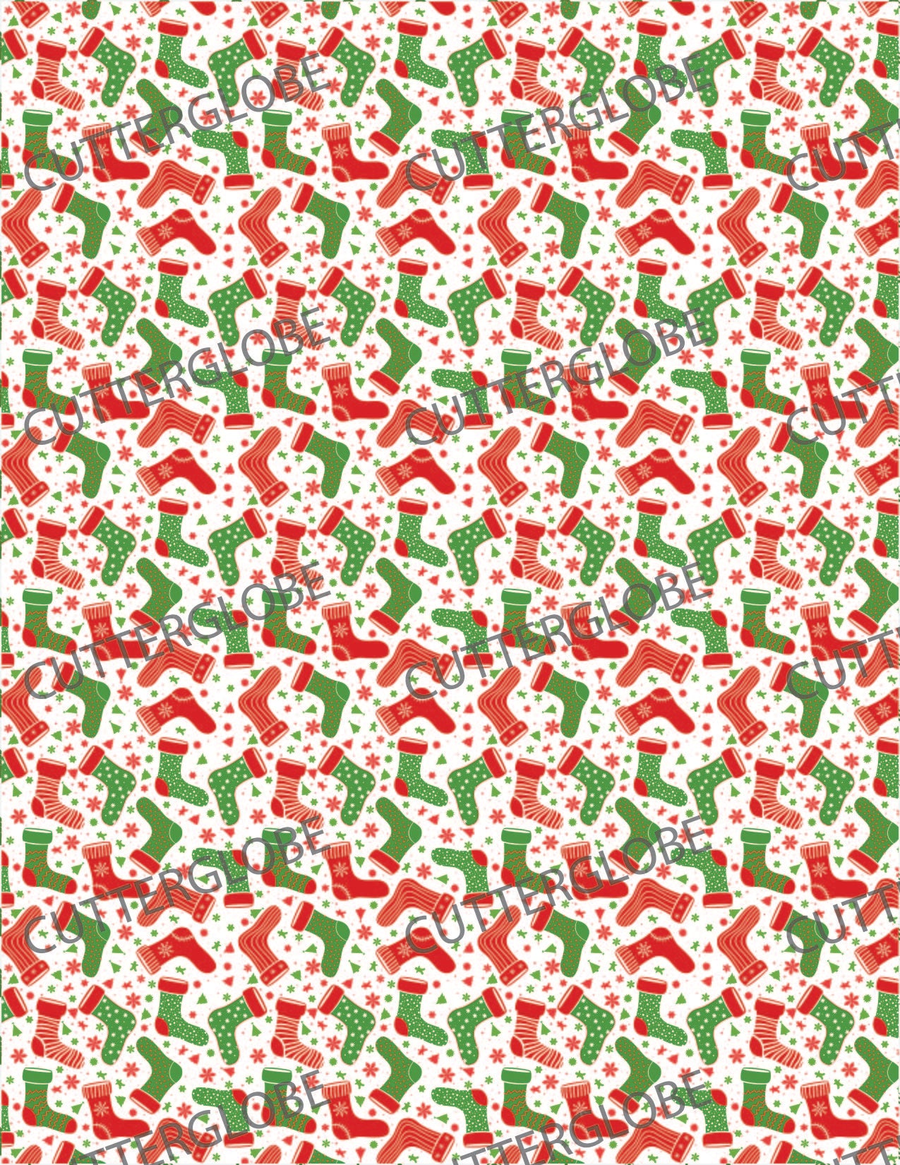 Christmas 034 Transfer (Socks) – Cutterglobe
