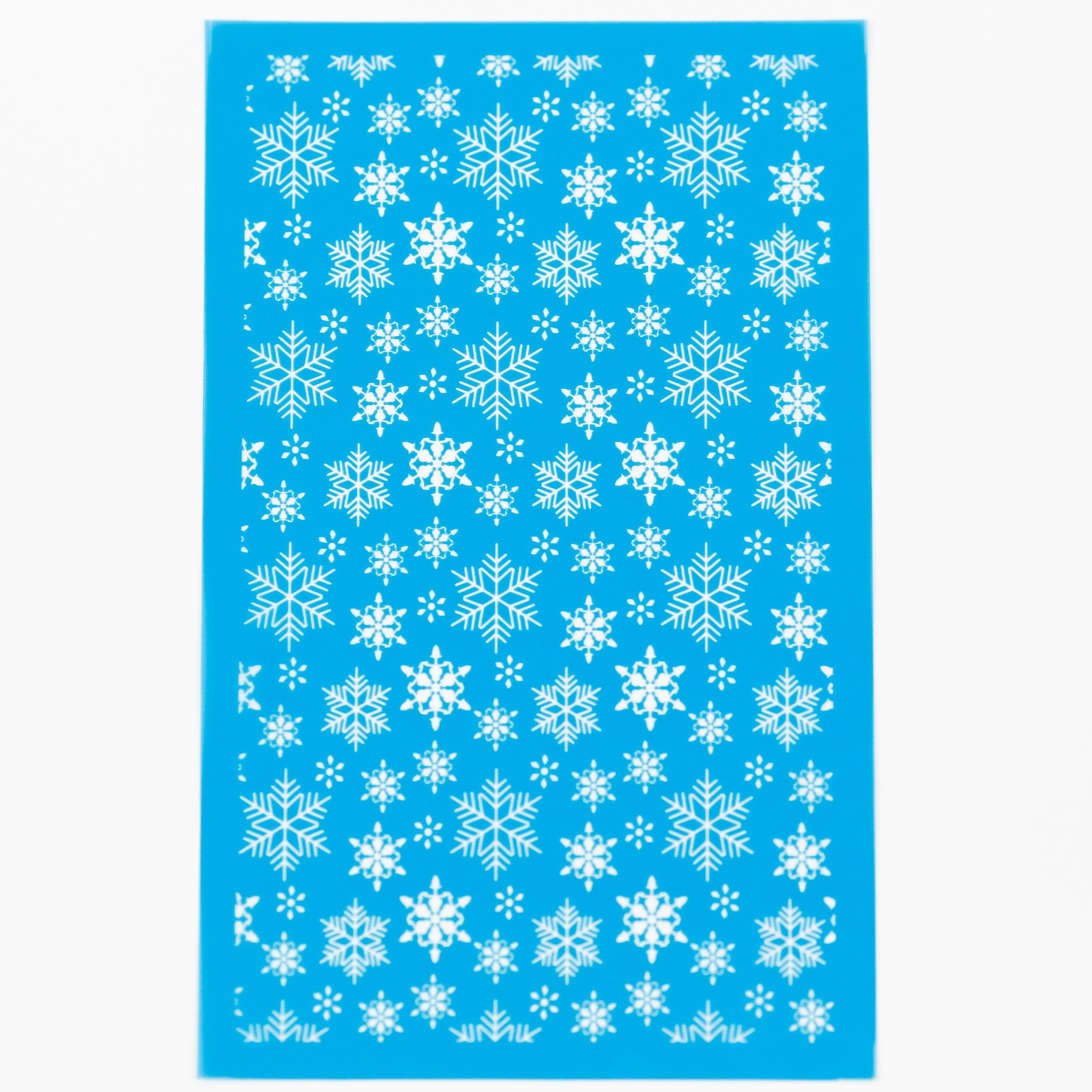 Snowflakes Silk Screen – Cutterglobe