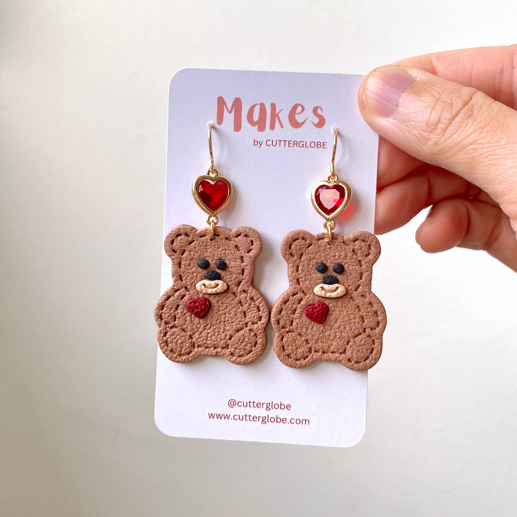 Teddy Bear Stitch Dangles – Cutterglobe