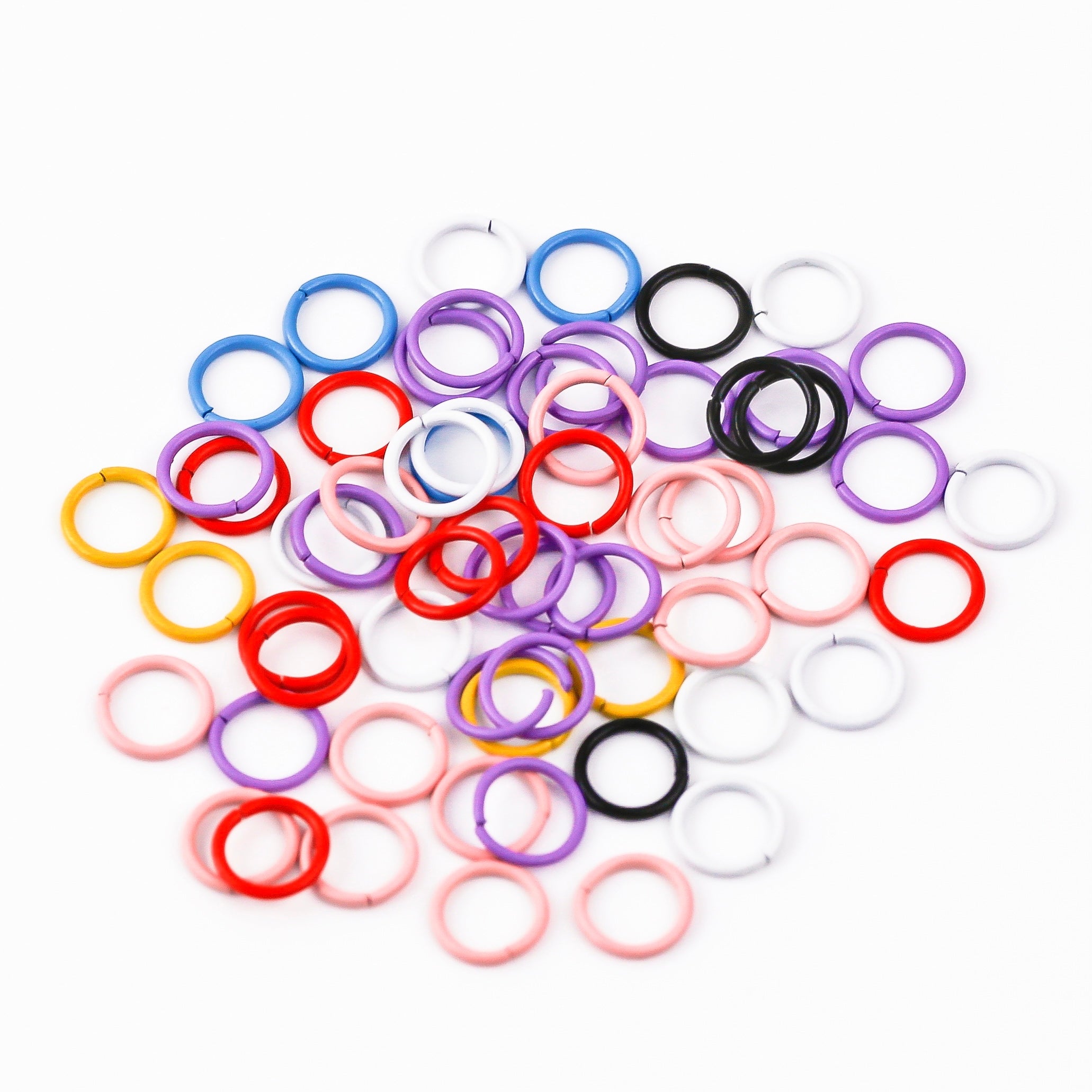 Colored Jump Rings (50 pcs) | More Colors – Cutterglobe