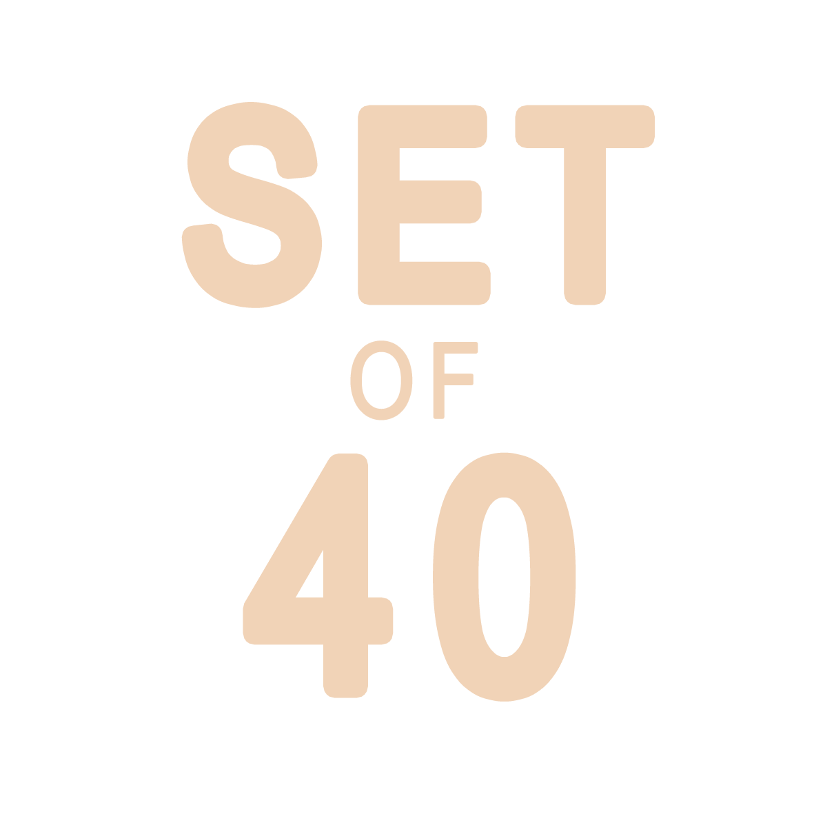 #1 Set of 40 (Micro) – Cutterglobe